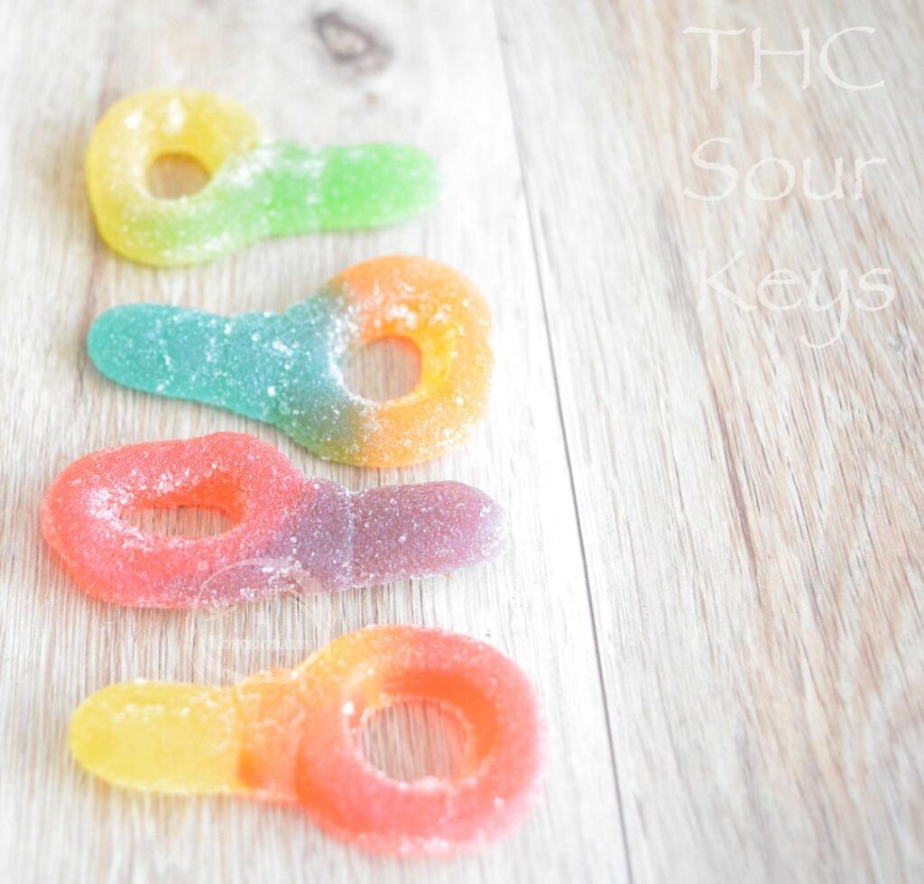 THC Sour Keys | weed-fans.com